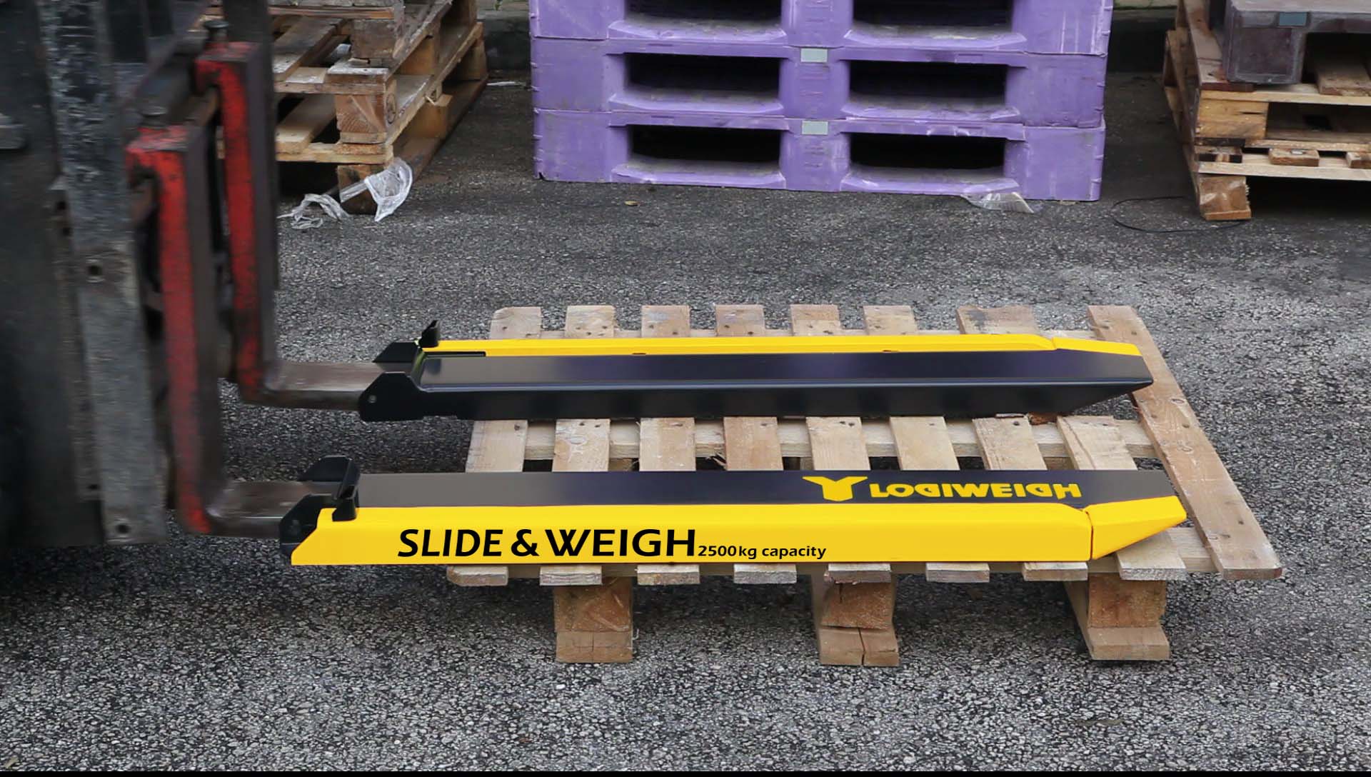 Slide and Weigh - Seamless Weighing for Industrial Applications